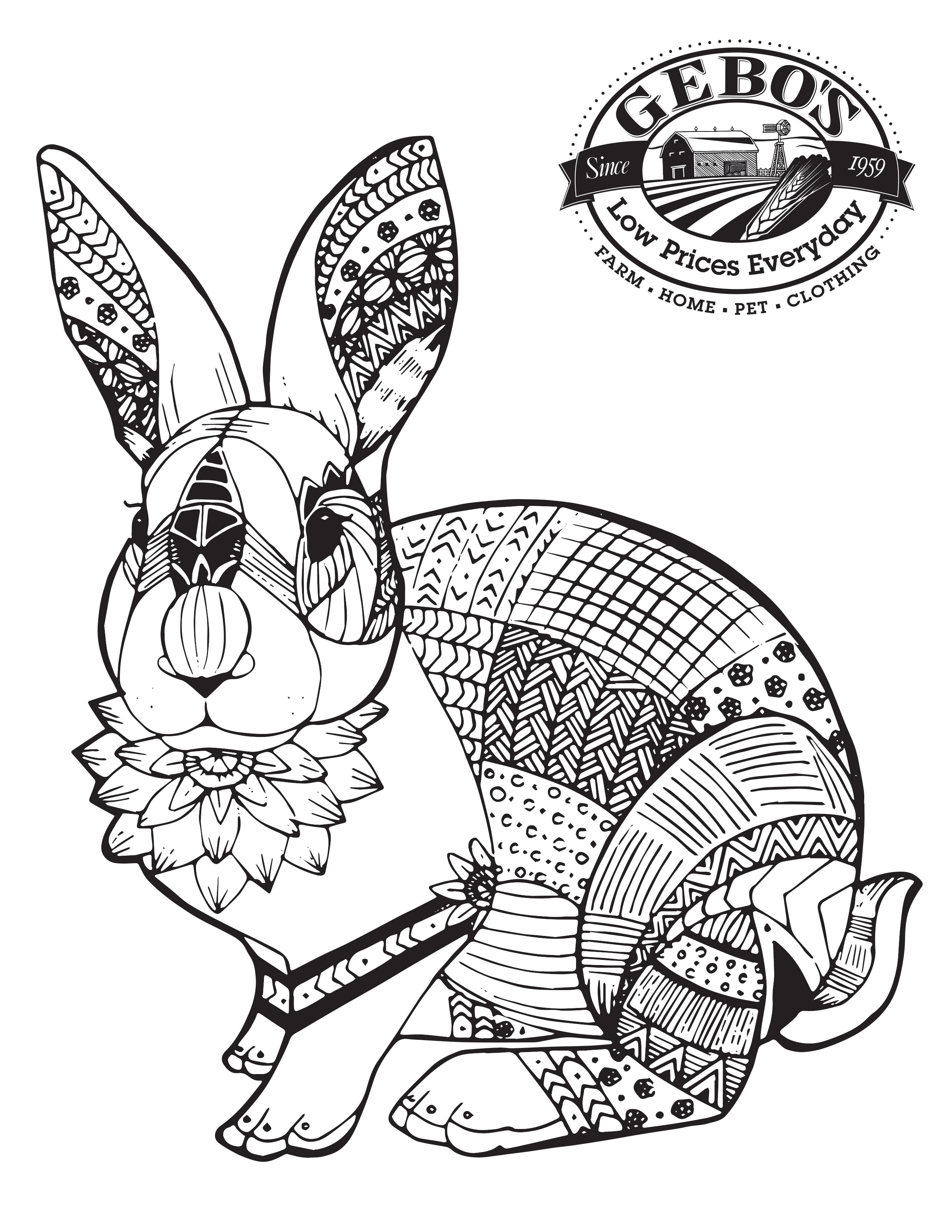 Coloring Contest - Gebo's