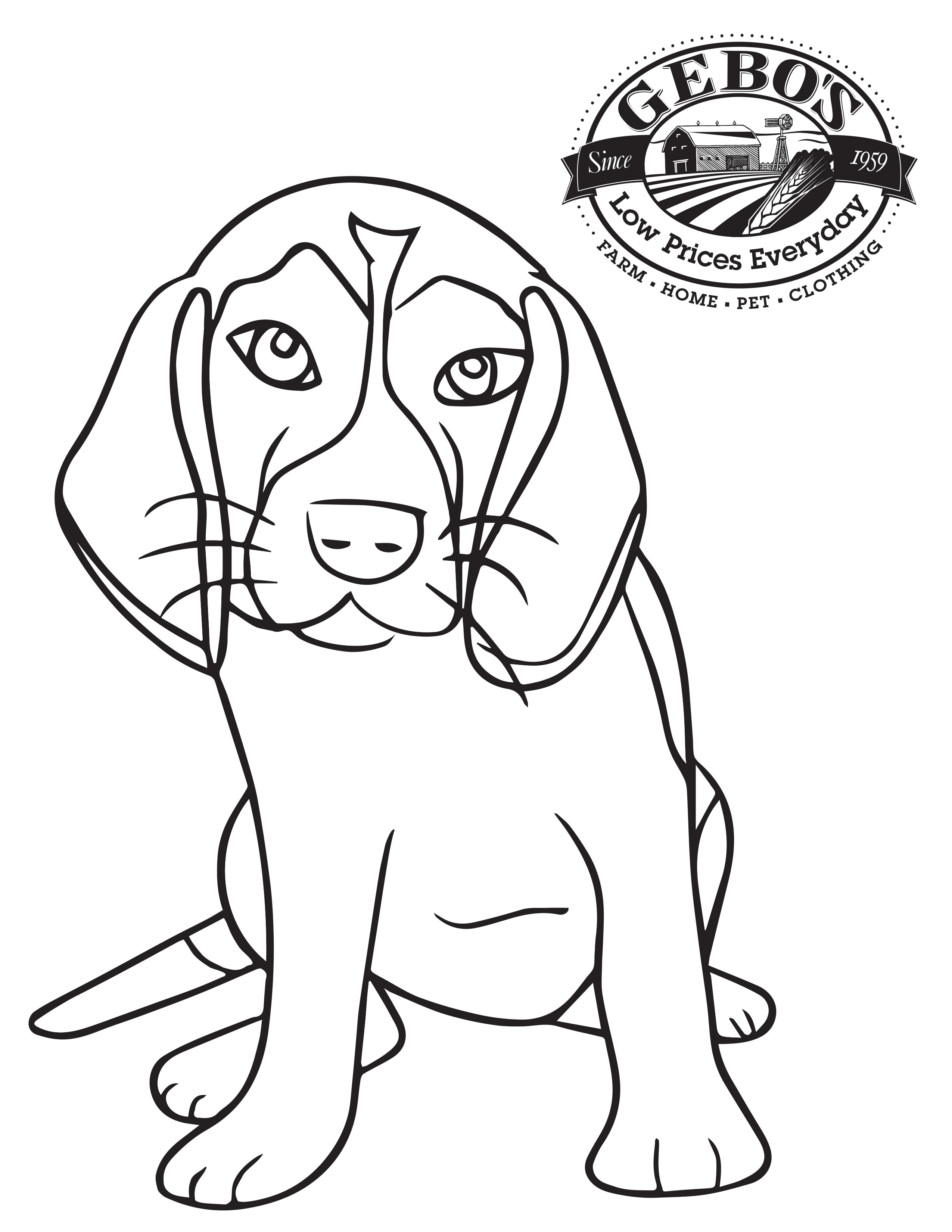 Coloring Contest - Gebo's