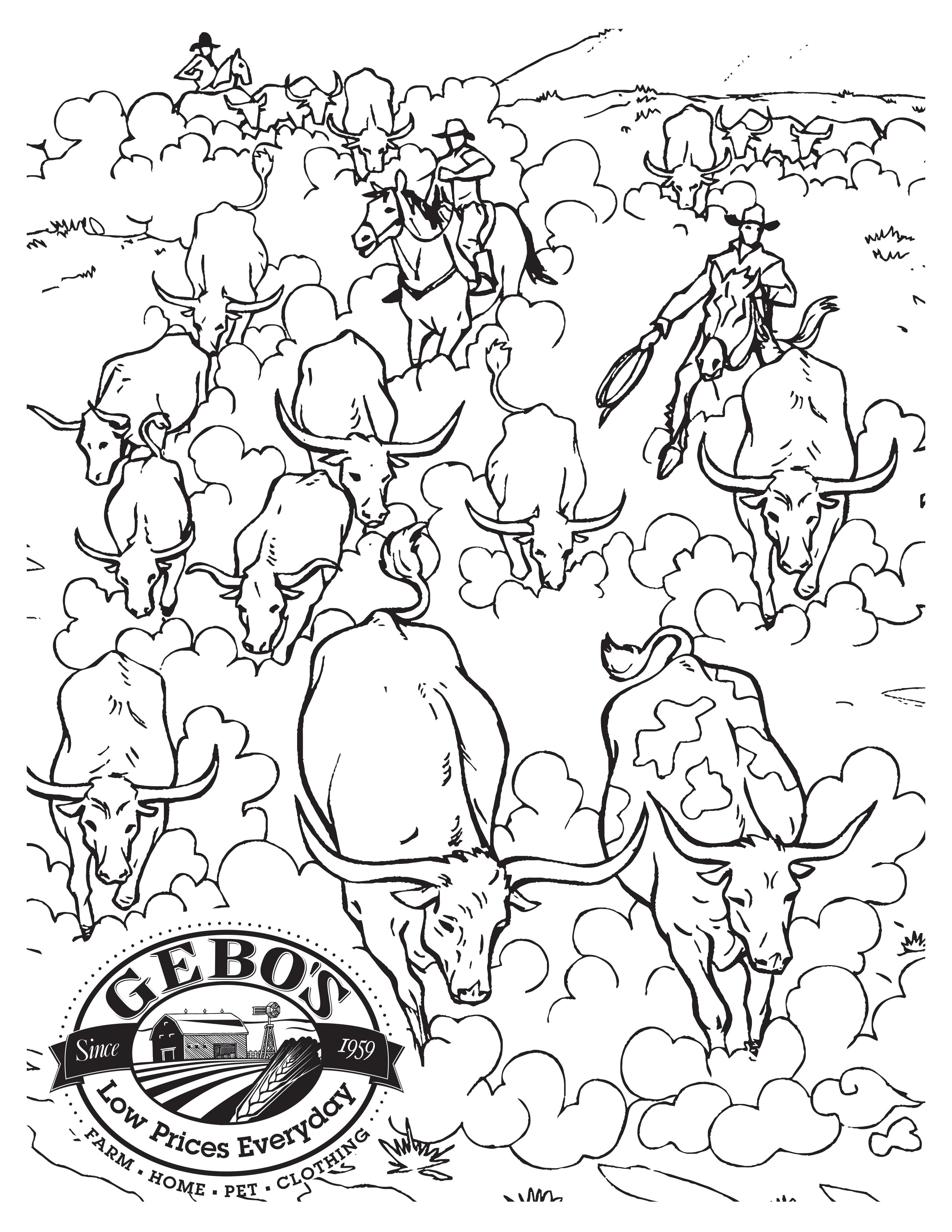 Coloring Contest - Gebo's