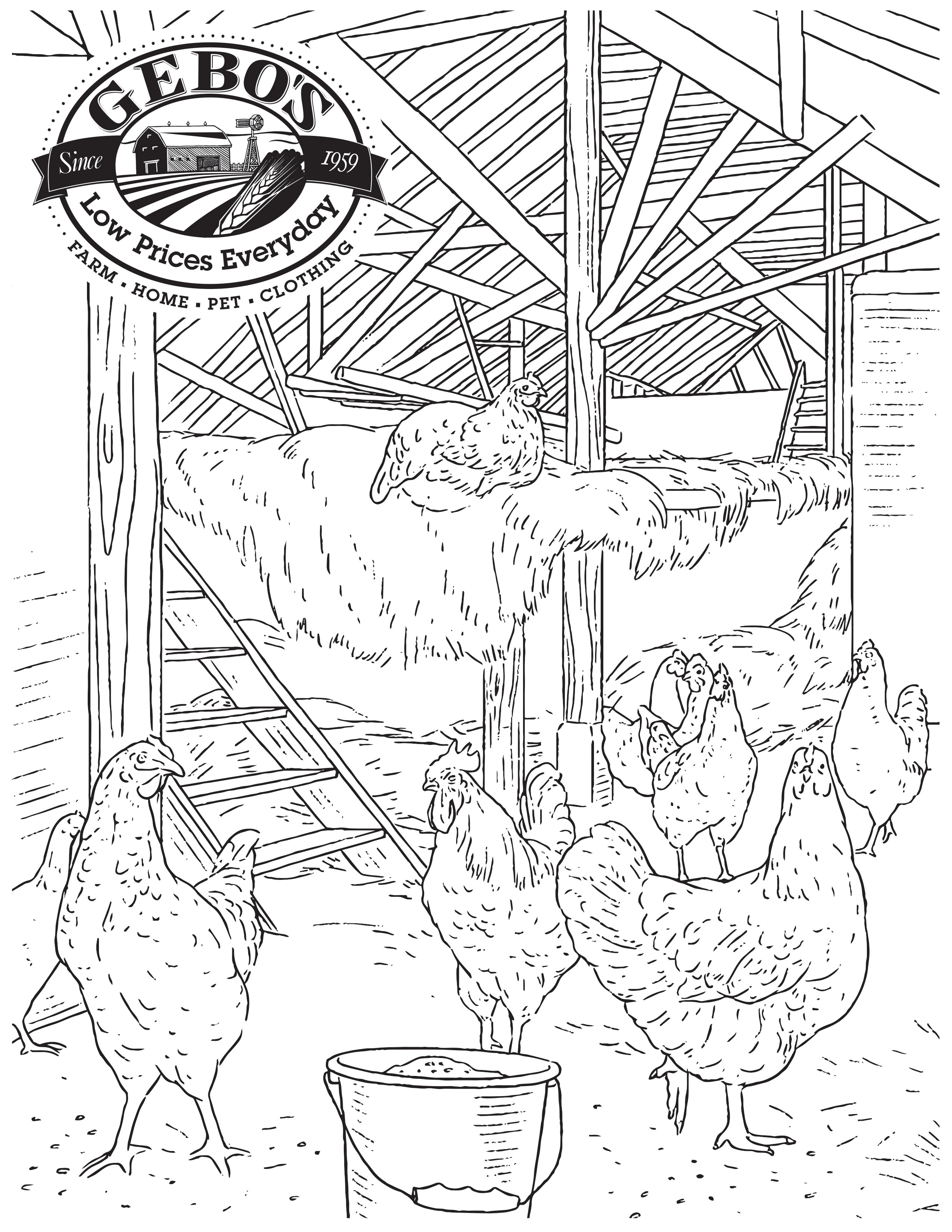 Coloring Contest - Gebo's