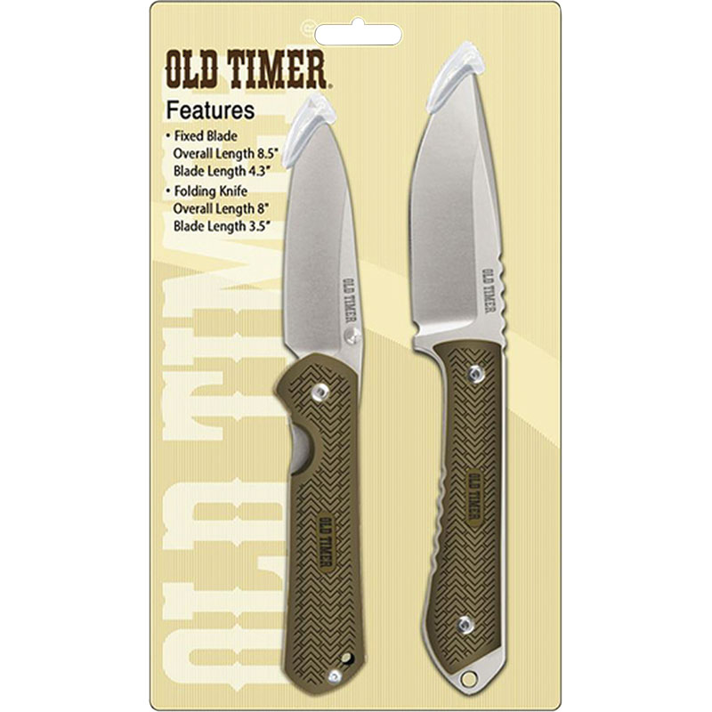 2 Pk. Old Timer Knife Combo Set - Gebo's