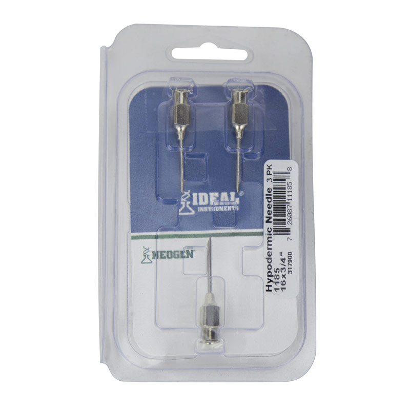 16 Ga. x 3/4" Hypodermic Needles - Gebo's