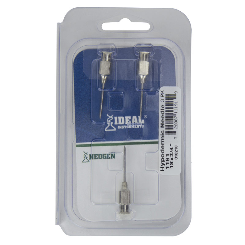 18 Ga. x 3/4" Hypodermic Needles - Gebo's