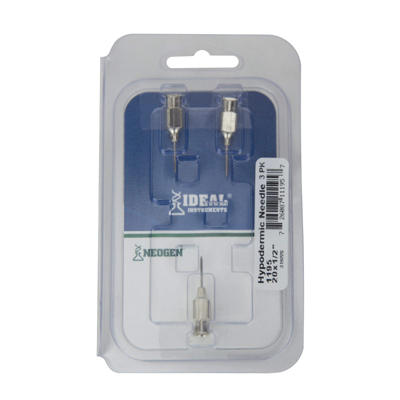 20 Ga. x 1/2" Hypodermic Needles - Gebo's