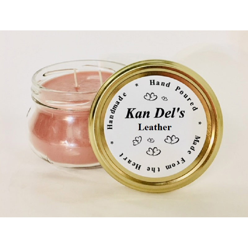 12 Oz. Leather-Scented Candle - Gebo's