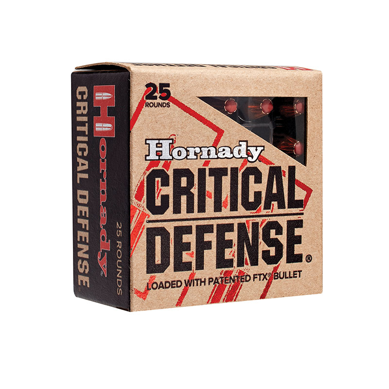 Hornady 40 S&W 165 Gr. FTX Critical Defense Ammo - Gebo's