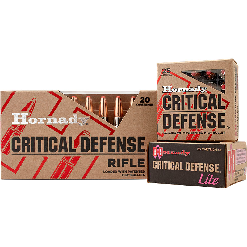 Hornady 45 Colt 185 Gr. FTX Critical Defense Ammo - Gebo's