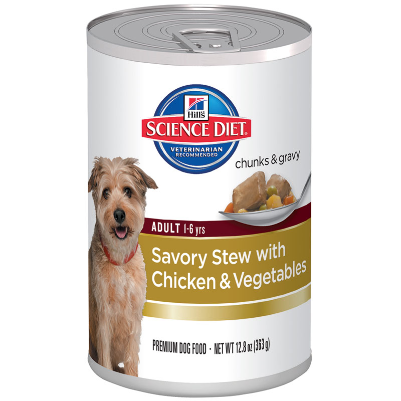 12.8 Oz. Science Diet Adult Savory Stew With Chicken & Vegetables - Gebo's