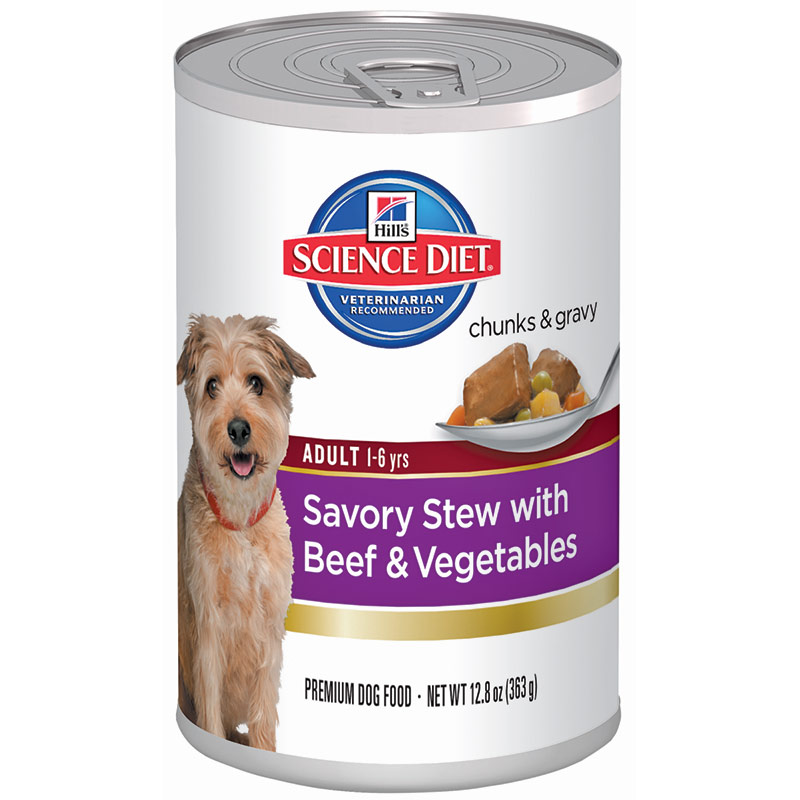12.8 Oz. Science Diet Adult Savory Stew With Beef & Vegetables - Gebo's