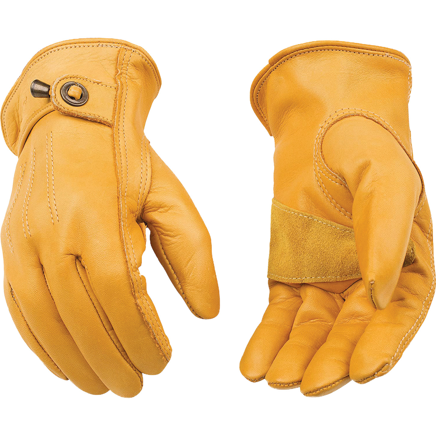 Premium Cowhide Driver Glove w/ Pull Strap - Gebo's