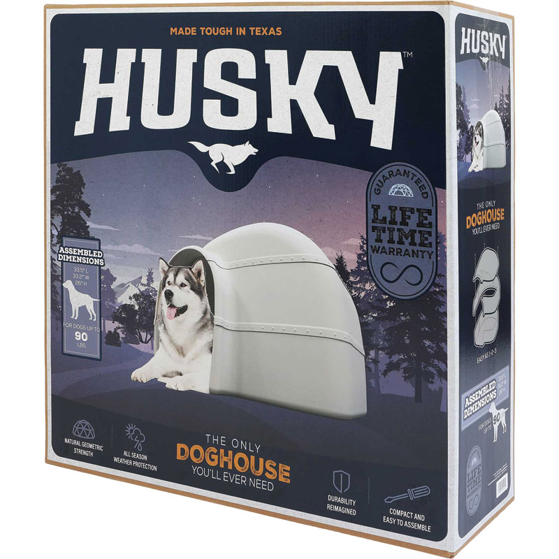 Husky Brand Dog House 50-90 Lb. - Gebo's