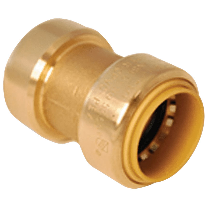 3/4" ProBite Brass Pushfit Coupling - Gebo's