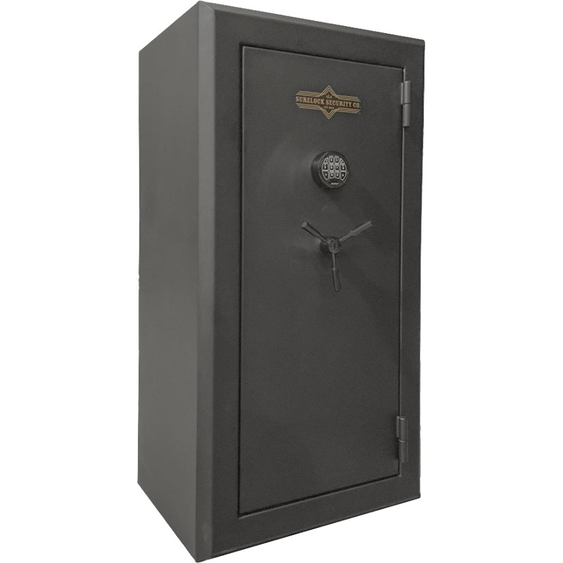 Surelock Security Cascade 24 Gun Safe Textured With E-Lock - Gebo's