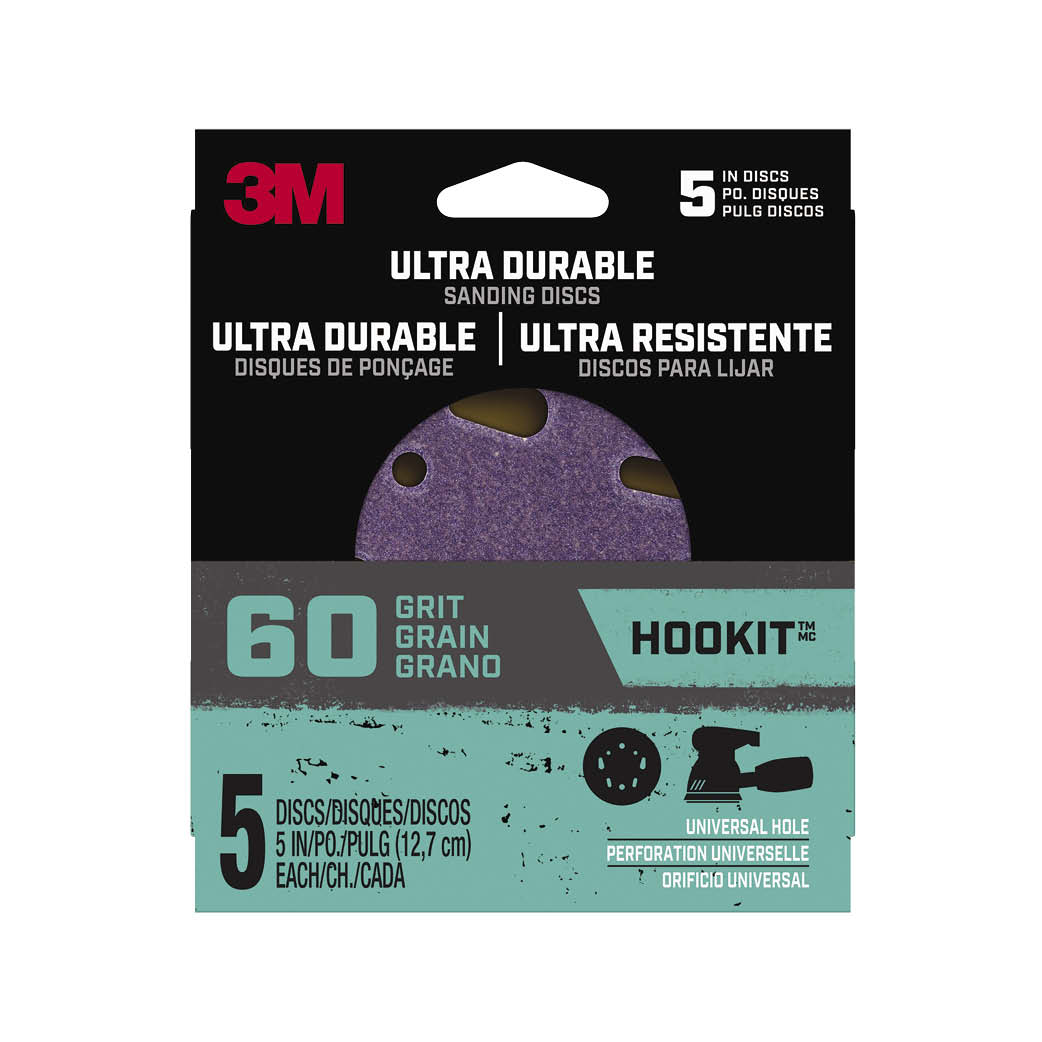 3M Ultra Durable 60 Grit Sanding Disc - Gebo's