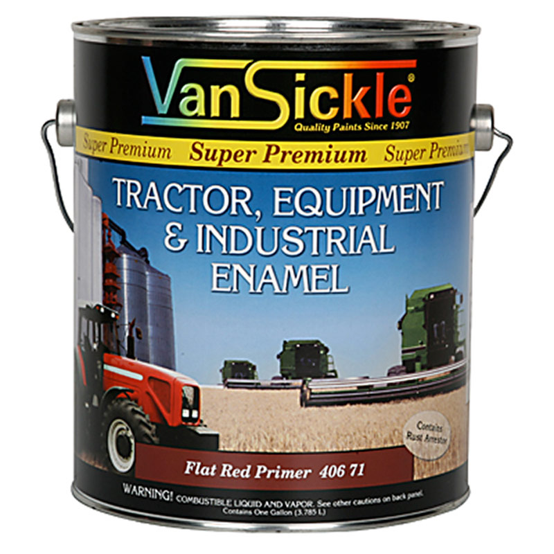 1 Gal. Van Sickle Flat Red Primer Tractor & Equipment Enamel - Gebo's
