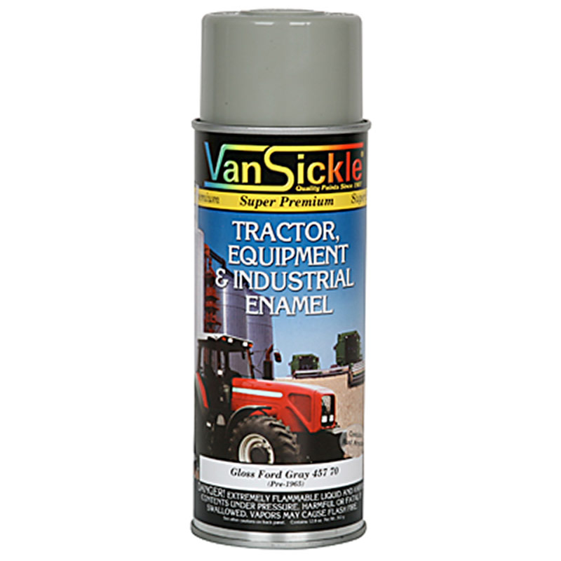 12 Oz. Van Sickle Gloss Pre-1963 Ford Gray Tractor & Equipment Enamel ...