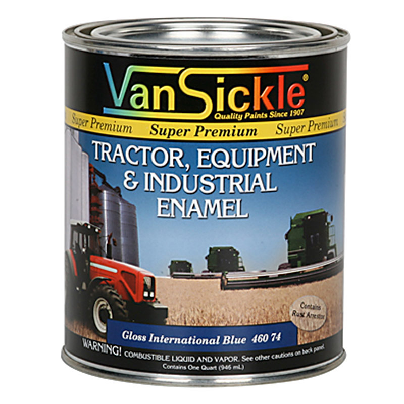 1 Qt. Van Sickle Gloss International Blue Tractor & Equipment Enamel ...