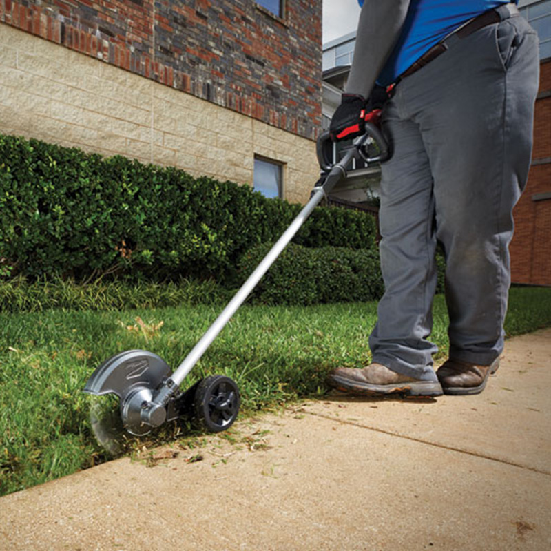 Milwaukee Tools M18 Fuel Quik-Lok Edger Attachment Lifestyle - Gebo's