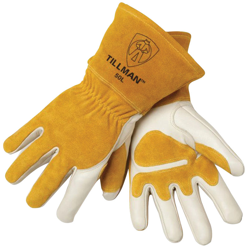 Tillman Premium Side Split & Top Grain Cowhide MIG Welding Gloves - Gebo's
