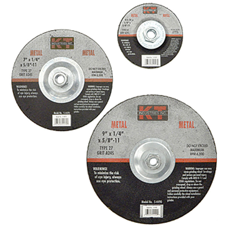 5/8"-11 Metal Grinding Wheel Set - Gebo's