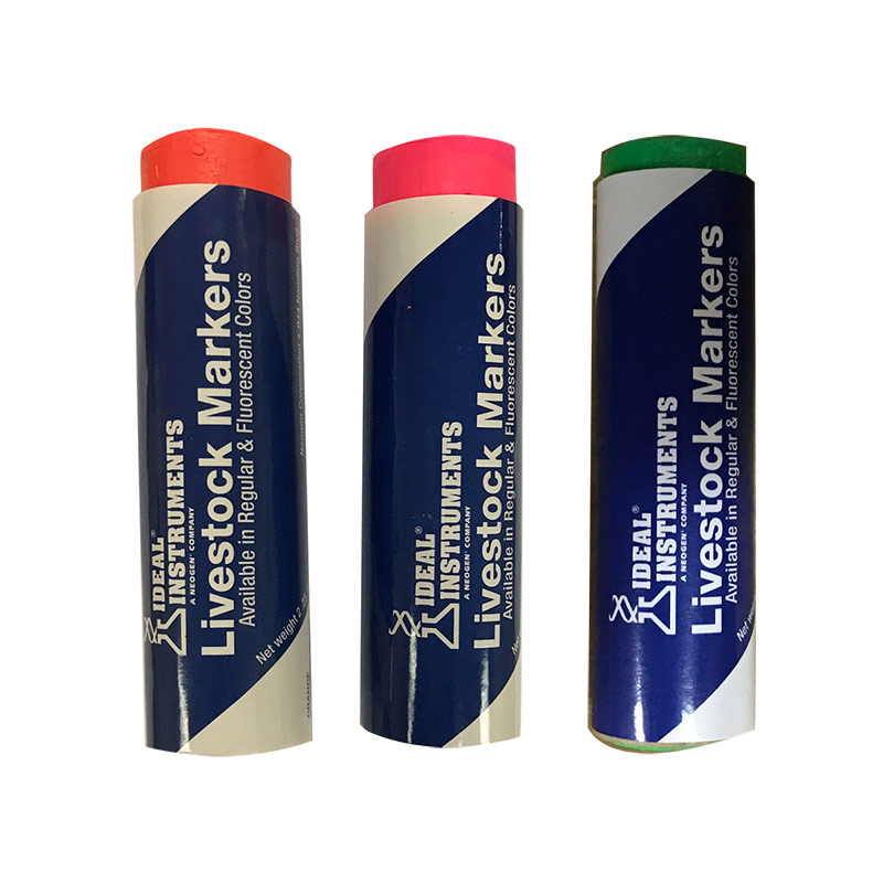 3 Pk. Mixed Livestock Markers - Gebo's