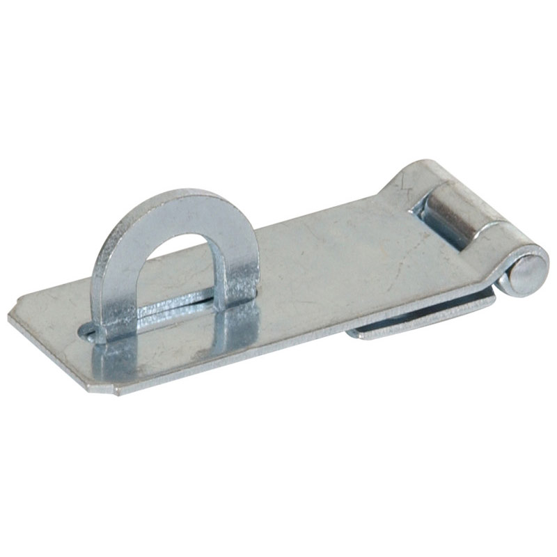 1-3/4" Zinc Plated Fixed Staple Safety Hasps - Gebo's
