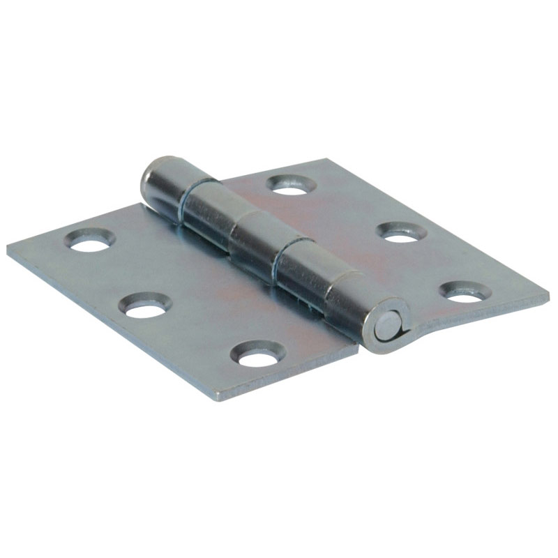 2.5" Zinc-Plated Removable Pin General Purpose Broad Hinges - Gebo's