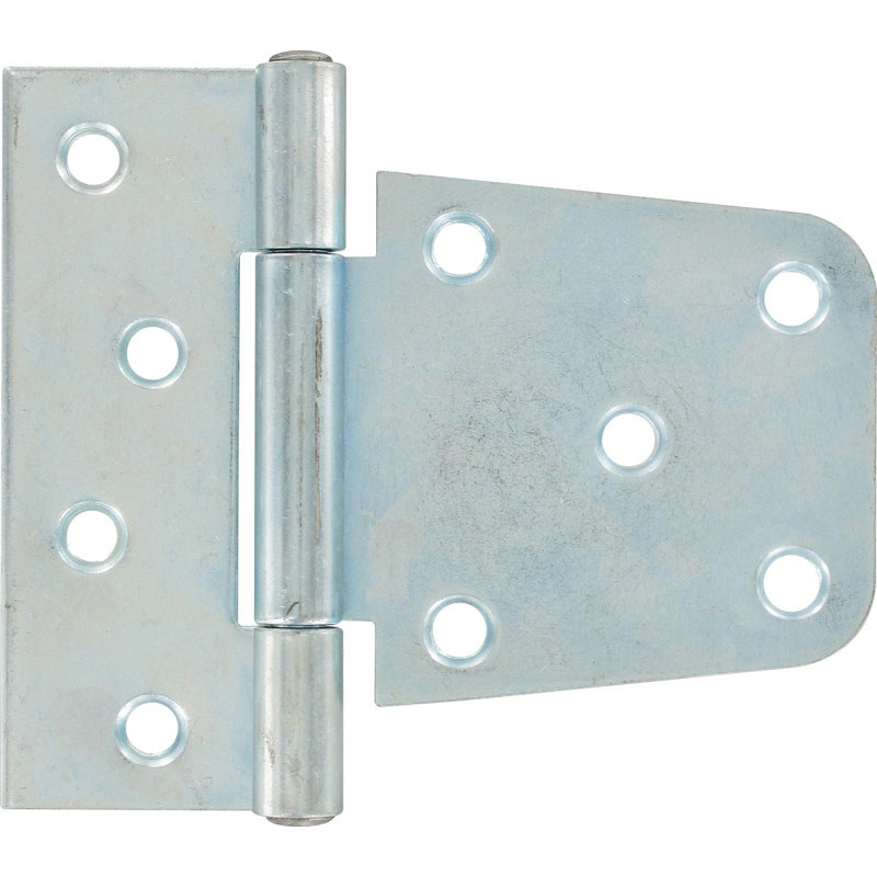 3-1/2" 2x4 or 4x4 Zinc Plated Heavy Duty T-Hinge - Gebo's