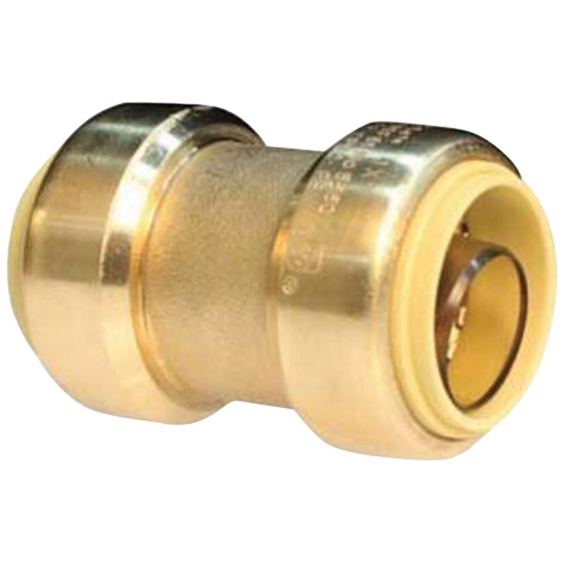 1/2"x1/2" ProBite Brass Pushfit Coupling - Gebo's