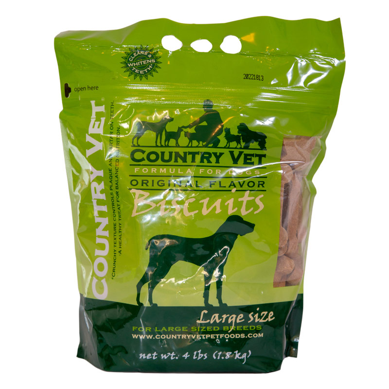 4 Lb. Country Vet Large Biscuits - Gebo's