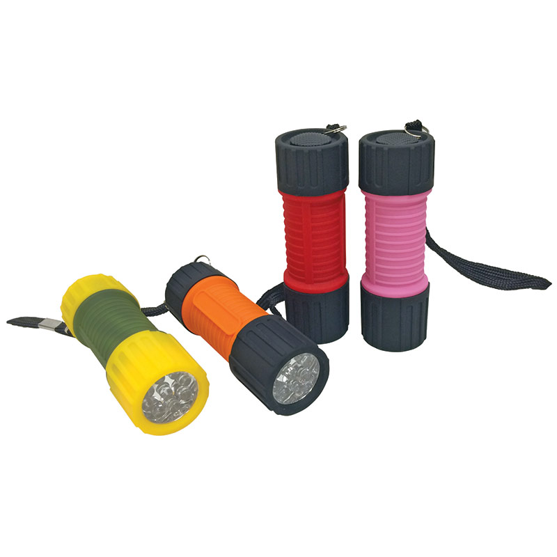 Glow Max Rubber Grip Flashlight - Gebo's