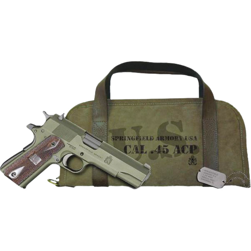 Springfield Armory Milspec 45 ACP 1911 OD Green US Limited Edition Pistol - Gebo's