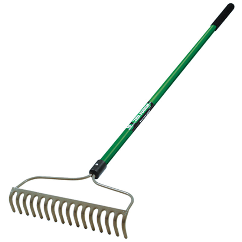 60" Truper Welded Bow Rake with Fiberglass Handle - Gebo's