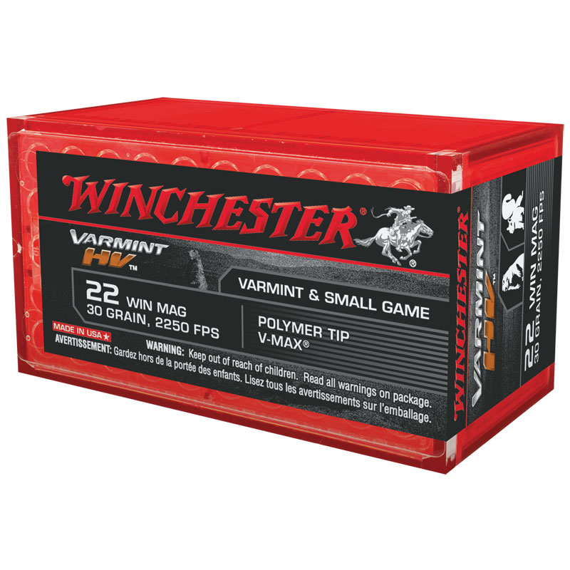 Winchester® .22 50 Round Mag Varmint HV Ammunition - Gebo's