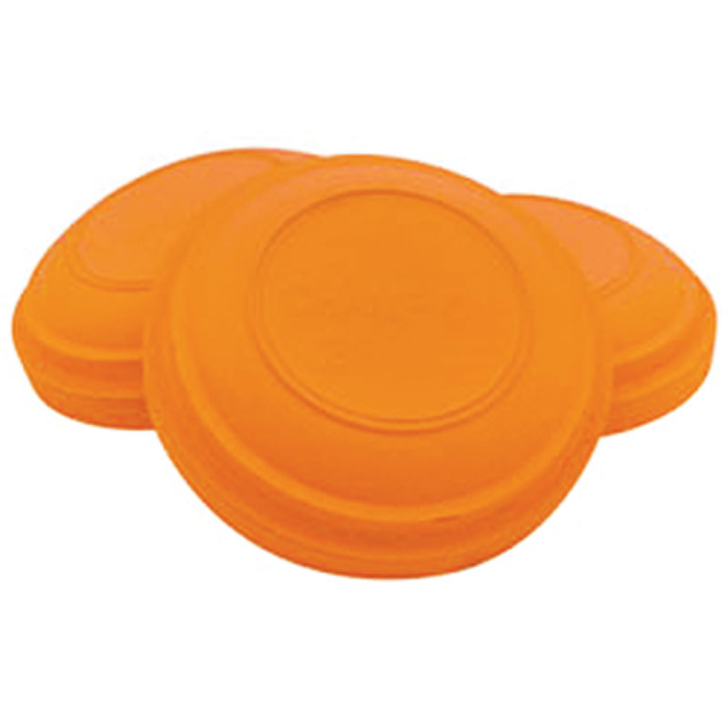 135 CT. White Flyer Blackout Orange Top Clay Targets - Gebo's