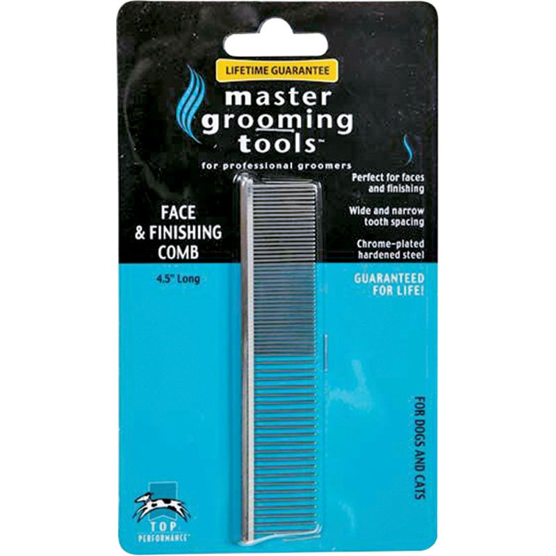Master Grooming Tools Face & Finishing Comb - Gebo's