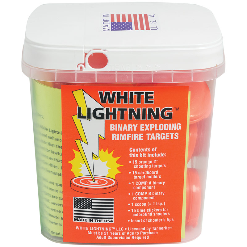15 Ct. White Lightning Target Kit - Gebo's